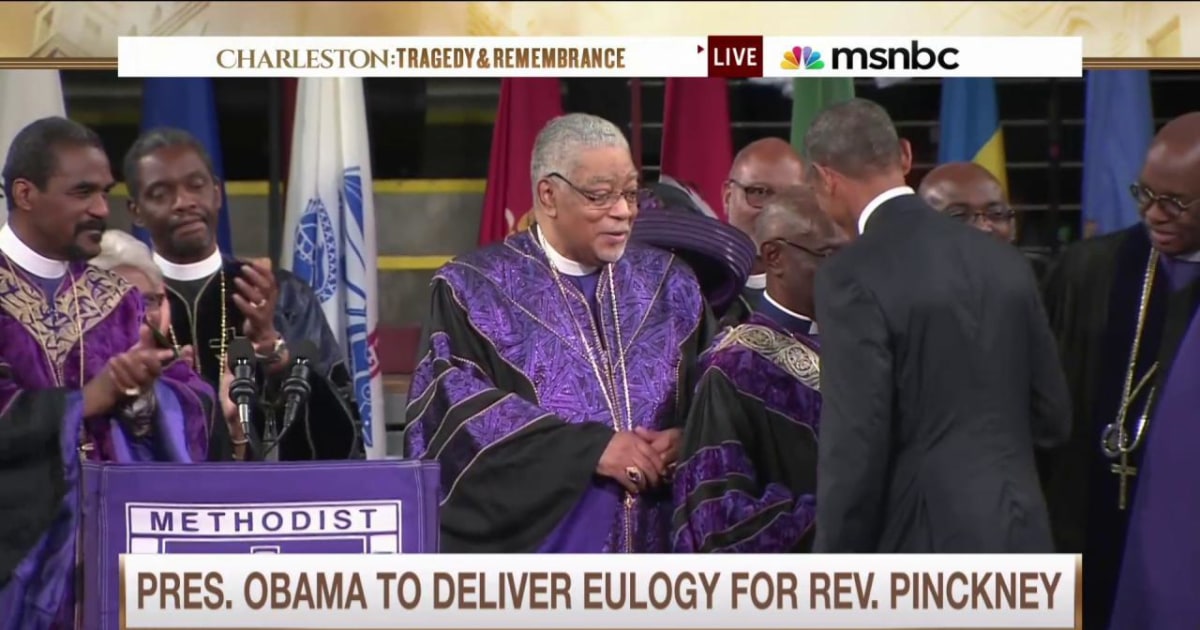 President Obama: Emanuel AME 'a phoenix rising from the ashes'