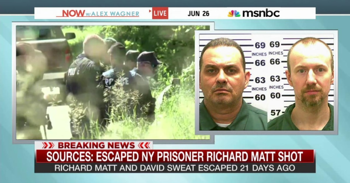 Sources: Escaped prisoner Richard Matt shot