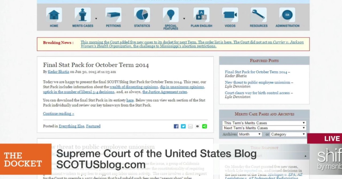 SCOTUSblog ‘In Plain English’