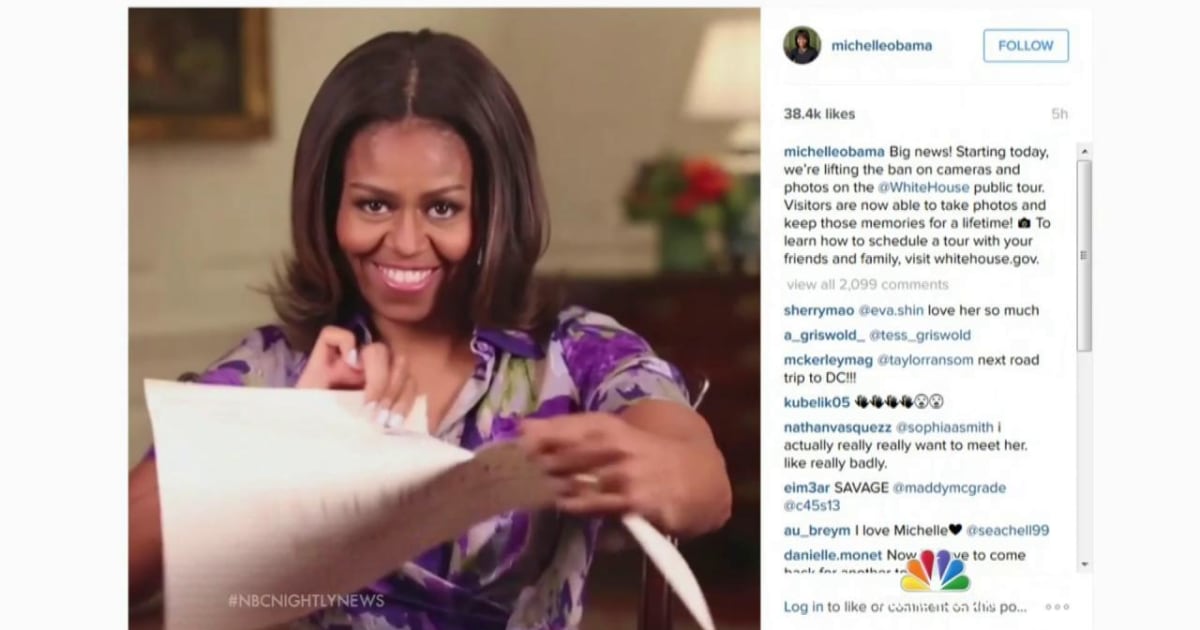 Flash! White House Lifts Ban on Cameras, Selfies Encouraged