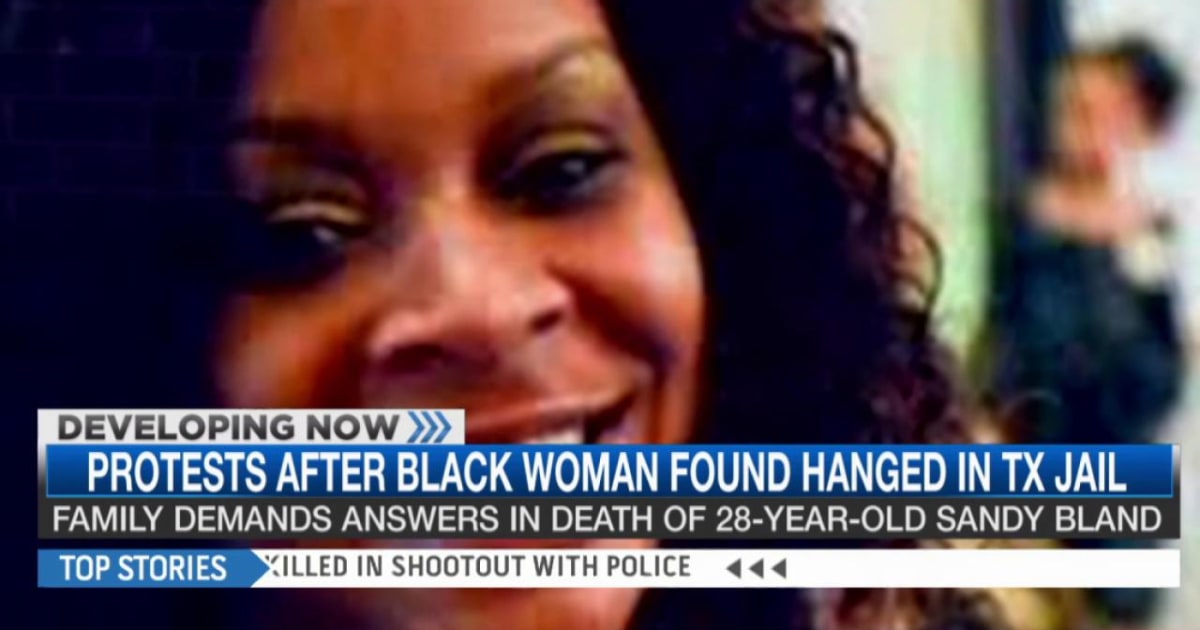 Protests begin over Sandra Bland’s death