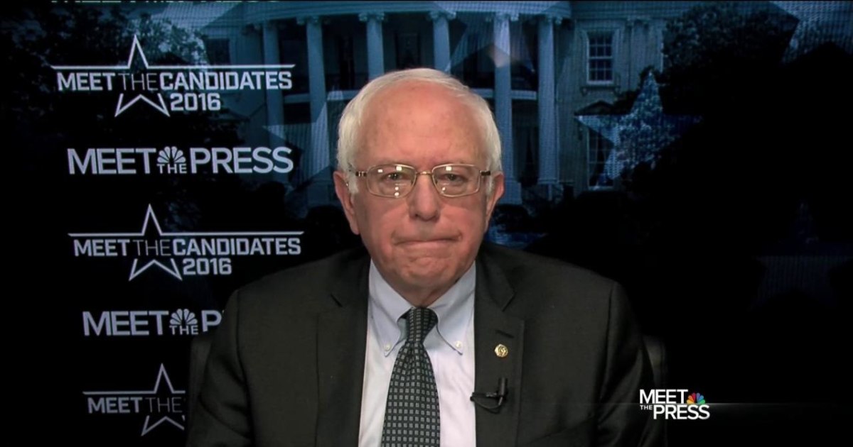 Bernie Sanders' Full 'Meet the Press' Interview