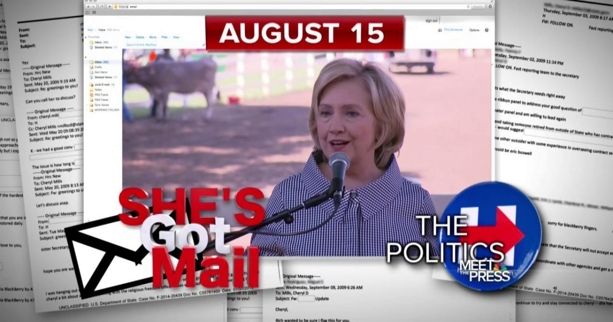She's Got Mail: What Hillary Clinton has Said about her Private Email ...