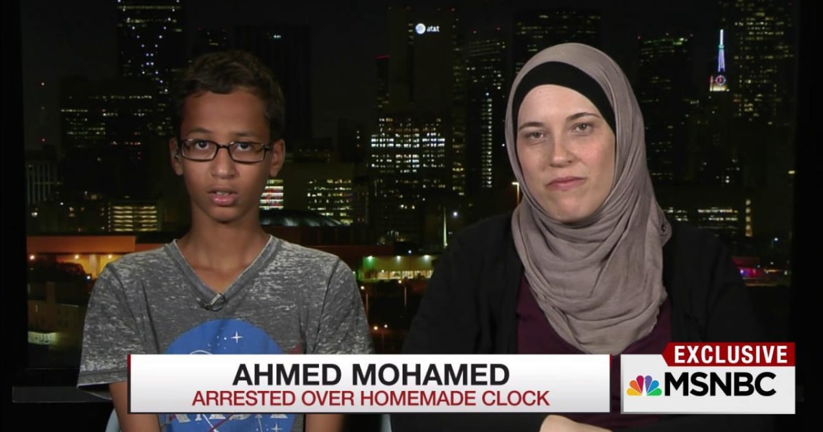 Ahmed Mohamed on the outpouring of support he's received