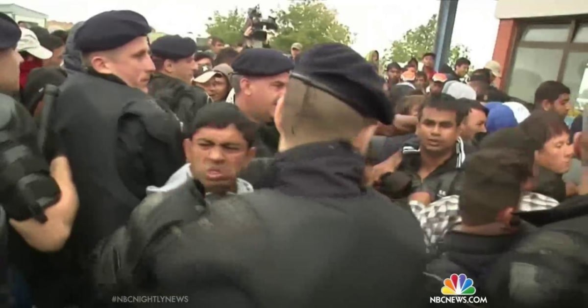 Tear Gas and Rubber Bullets: Europe Battles to Control Refugee Crisis