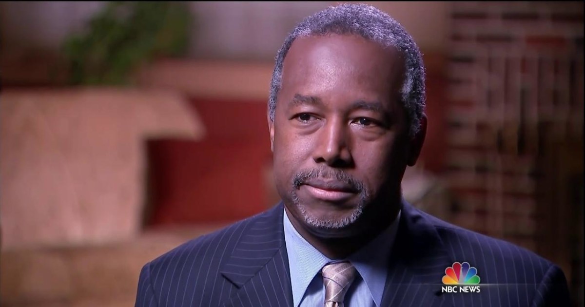 Ben Carson: I'd Like to see Roe vs. Wade Overturned