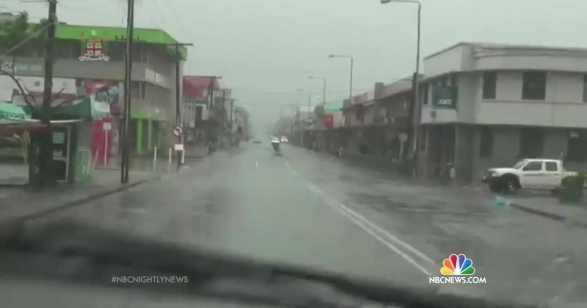 Devastating Tropical Cyclone Slams Into Fiji