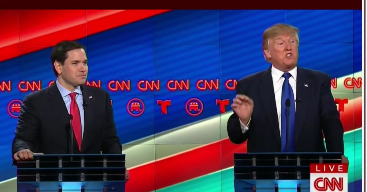 Joe: Rubio proved he's not scared of Trump