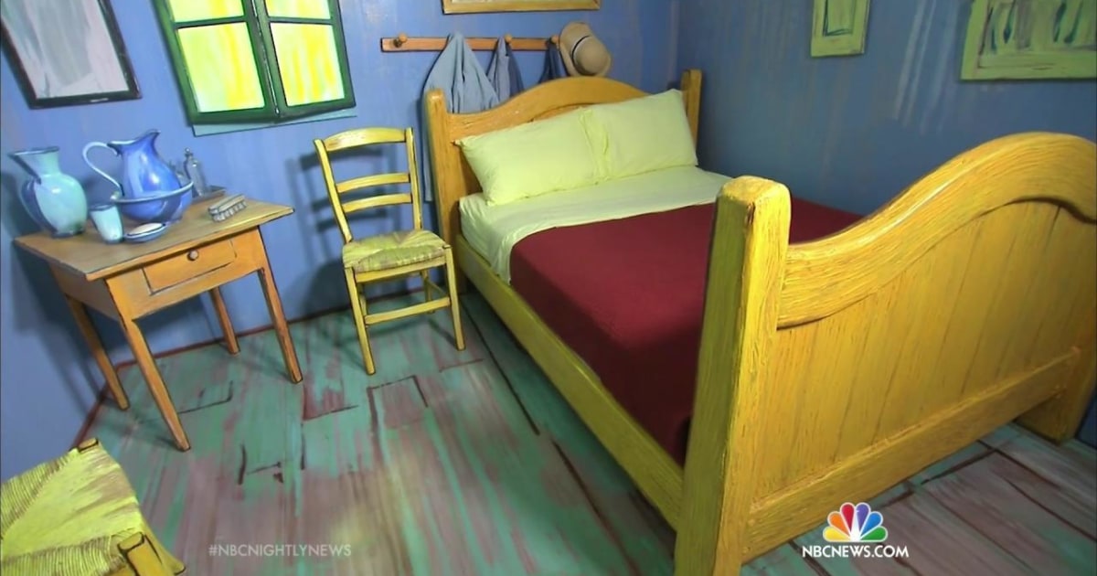 You Can Now Sleep in Vincent Van Gogh’s Painting ‘The Bedroom’