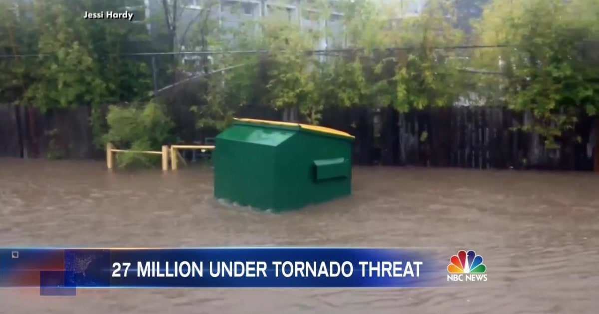 Major Outbreak Of Severe Weather Threatens Millions Across U S