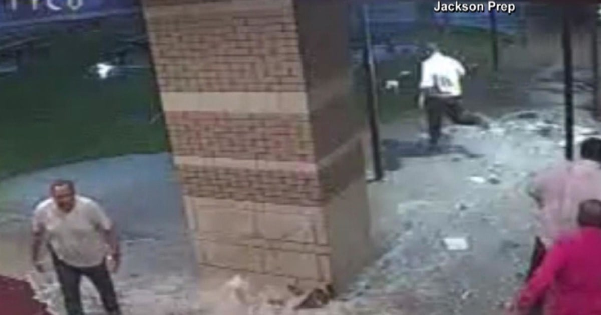 Cameras Capture Roof Collapse