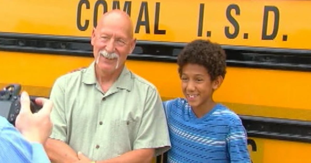 Texas bus driver saves choking student