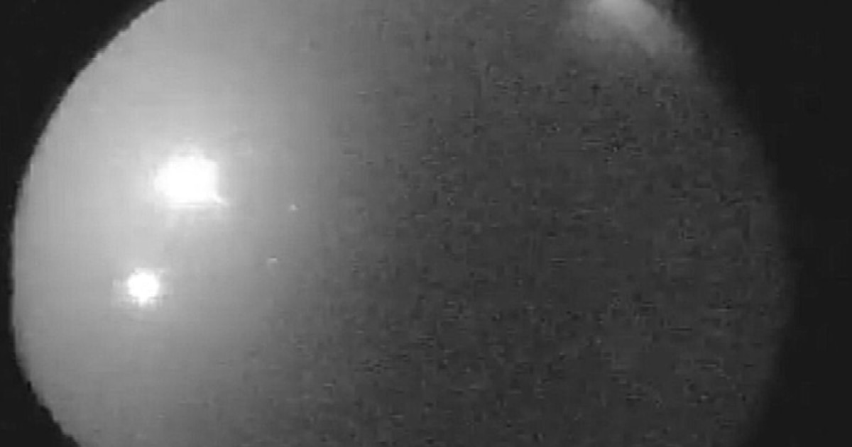 NASA cameras capture fireball blazing across sky