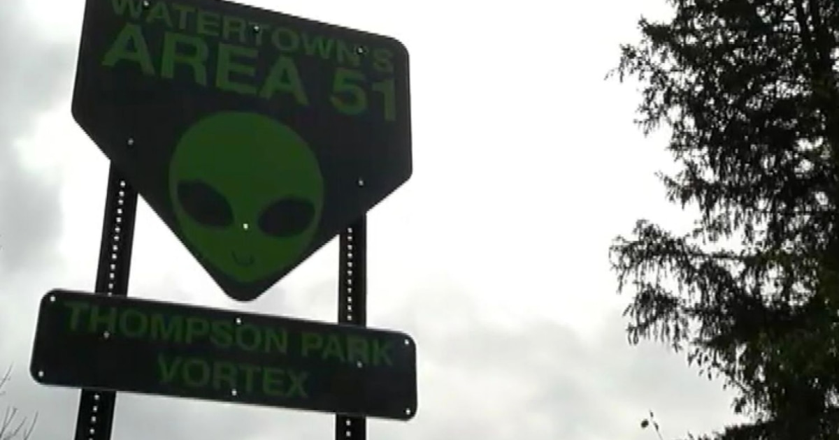 City puts up sign touting park’s paranormal vortex