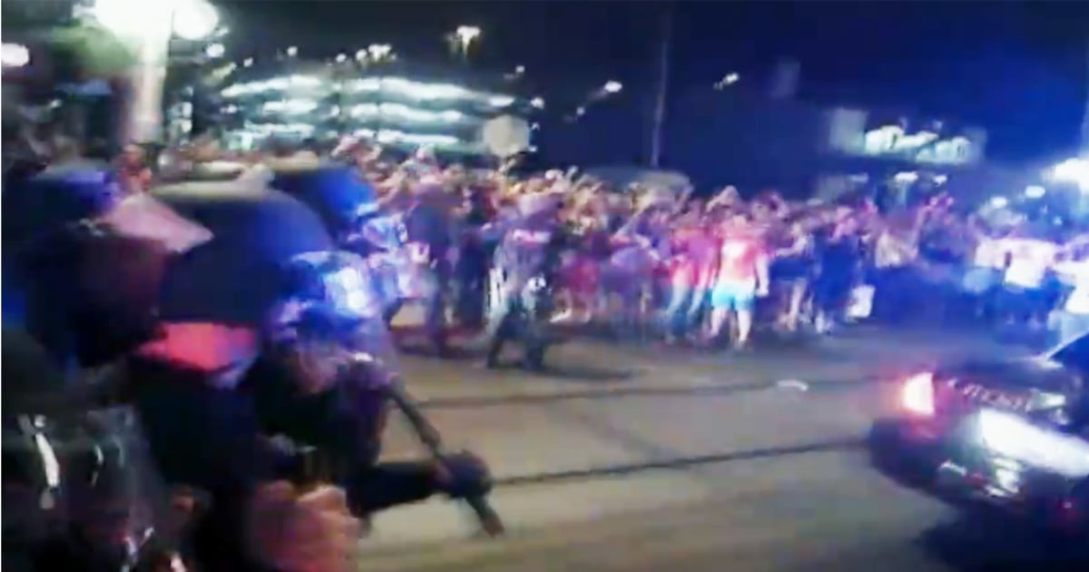 Tucson Police Release Video Of U of A Riots