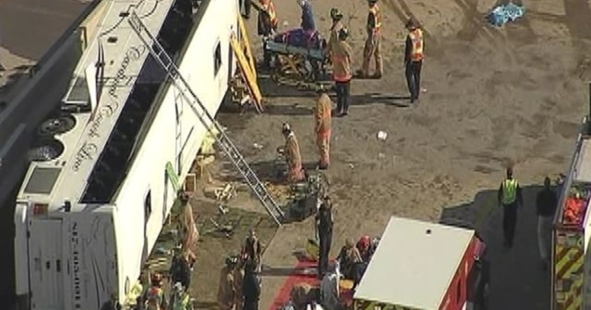 Bus crash scene 'Chaotic'