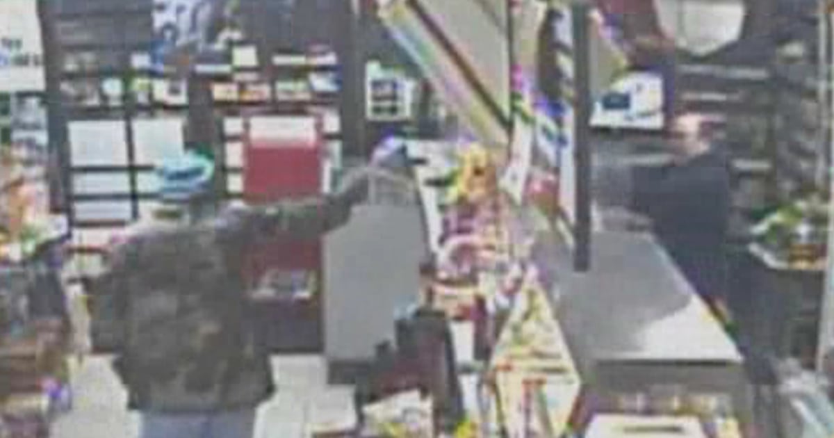 Clerk Fights Armed Robber With Crow Bar