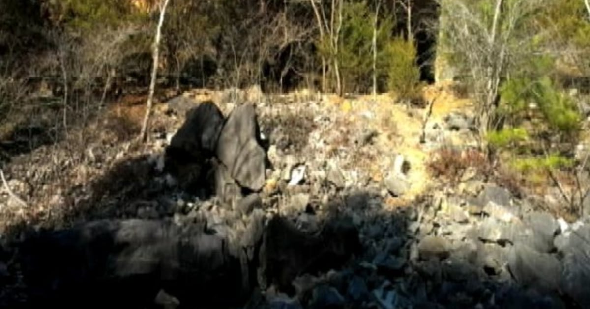 Woman's burned body found at Tennessee cave
