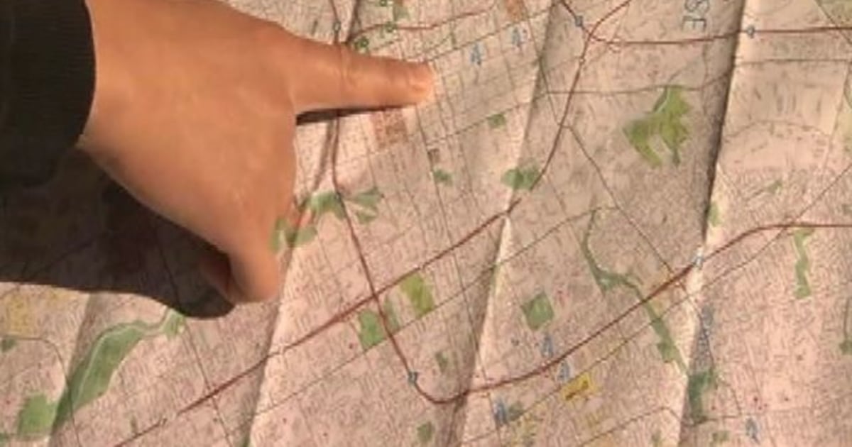 Paper maps becoming a thing of the past