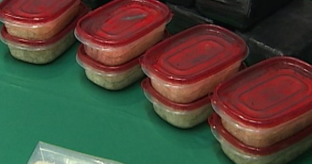 Meth packaged like dinner leftovers seized in bust