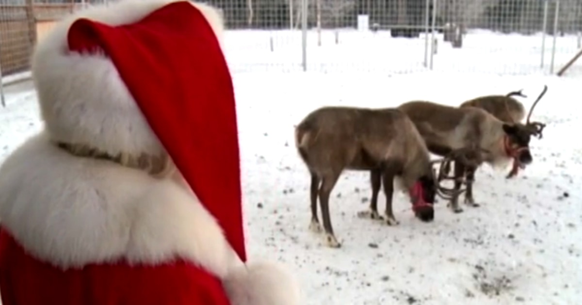 Santa Gets Ready for Epic Christmas Delivery