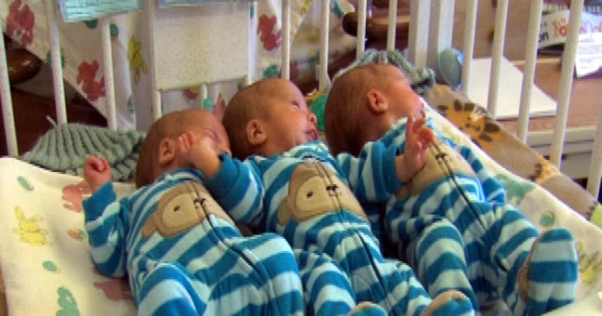 Montana Couple Has Rare Set of Triplets