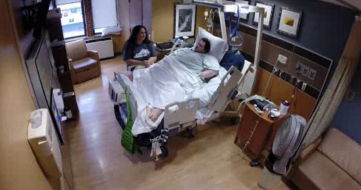 Hospital Running Out of Resources to Aid Obese Man