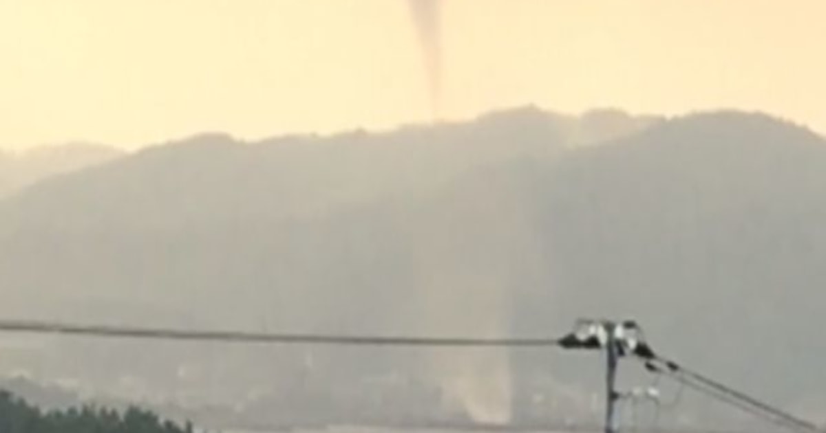 Tornado Touches Down in Japan