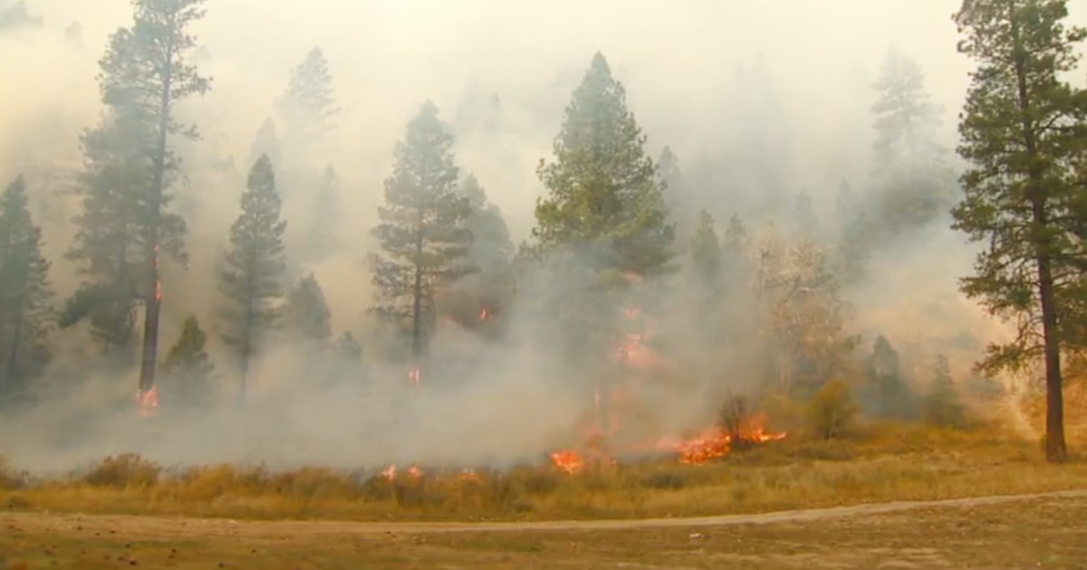 Wind Fuels Idaho Wildfire