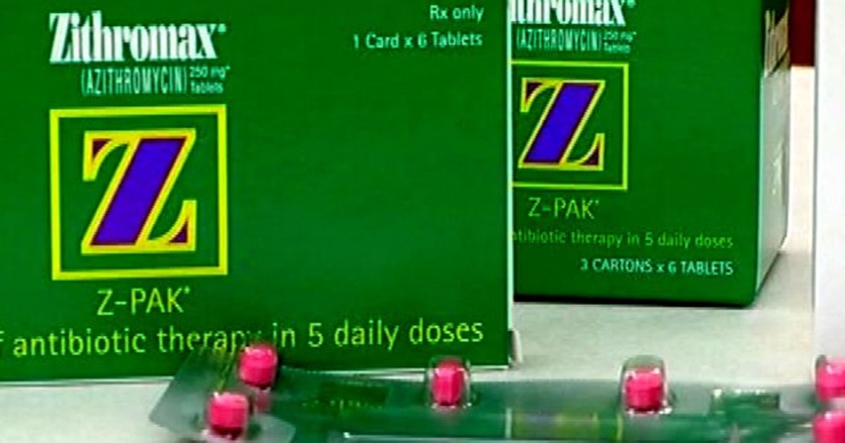 Study: Z-Pak may pose serious health risks