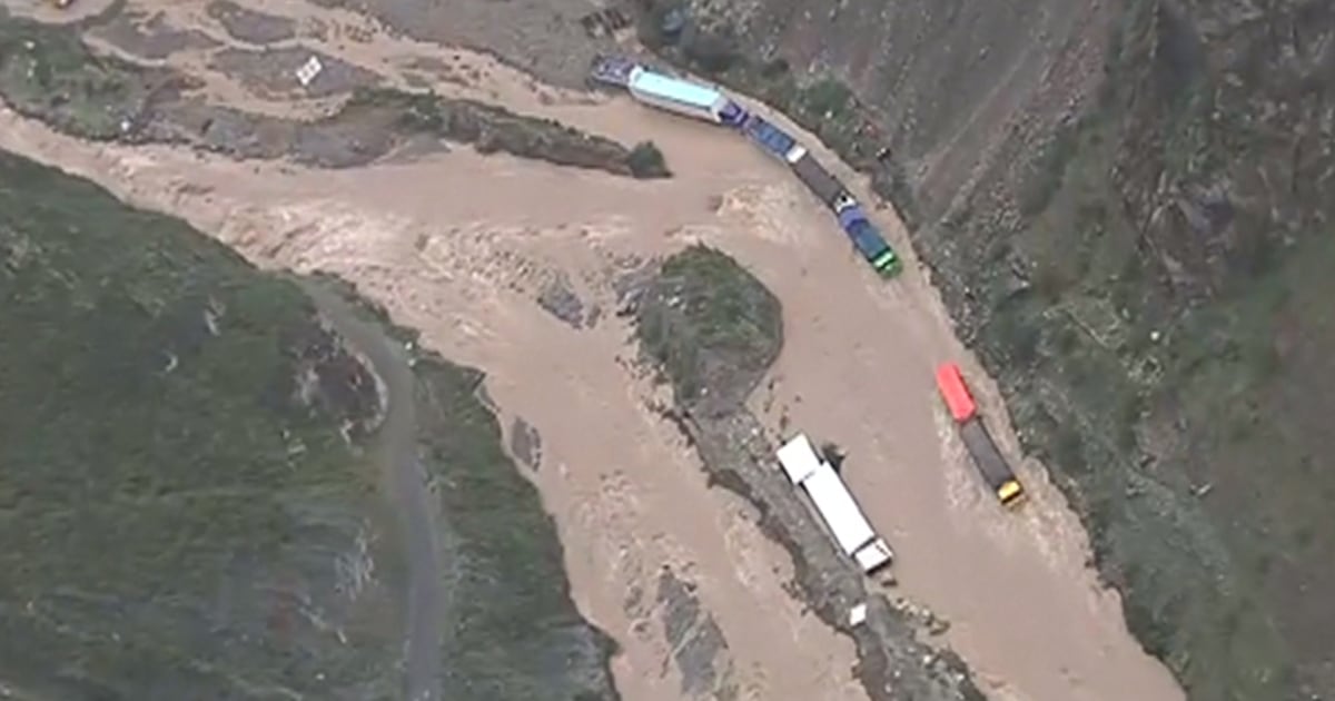 Severe Floods Across Peru Submerge Highways and Cause Mudslides