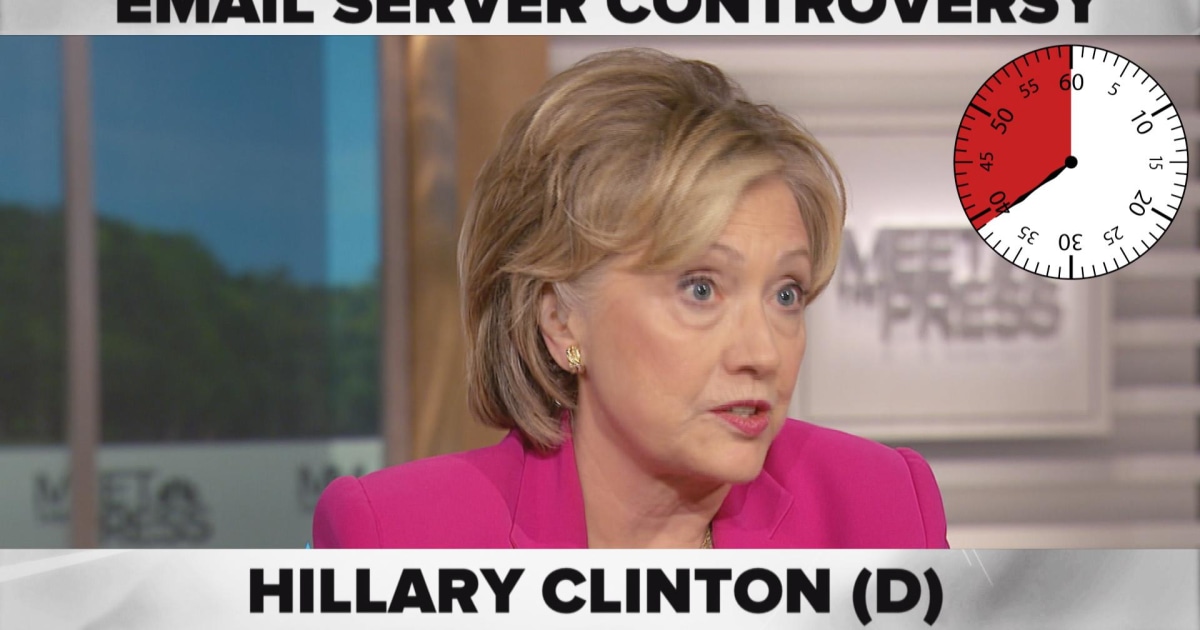 ComPRESSed: Hillary Clinton Defends Private Email Server 'Drip, Drip Drip'