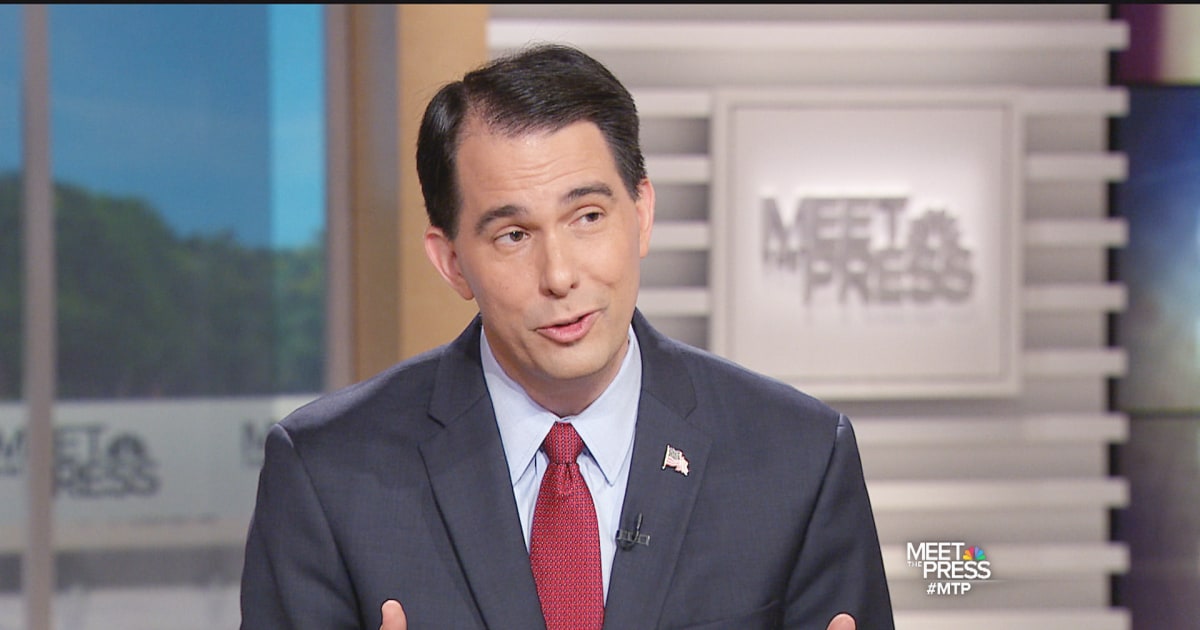 Scott Walker’s Full ‘Meet the Press’ Interview