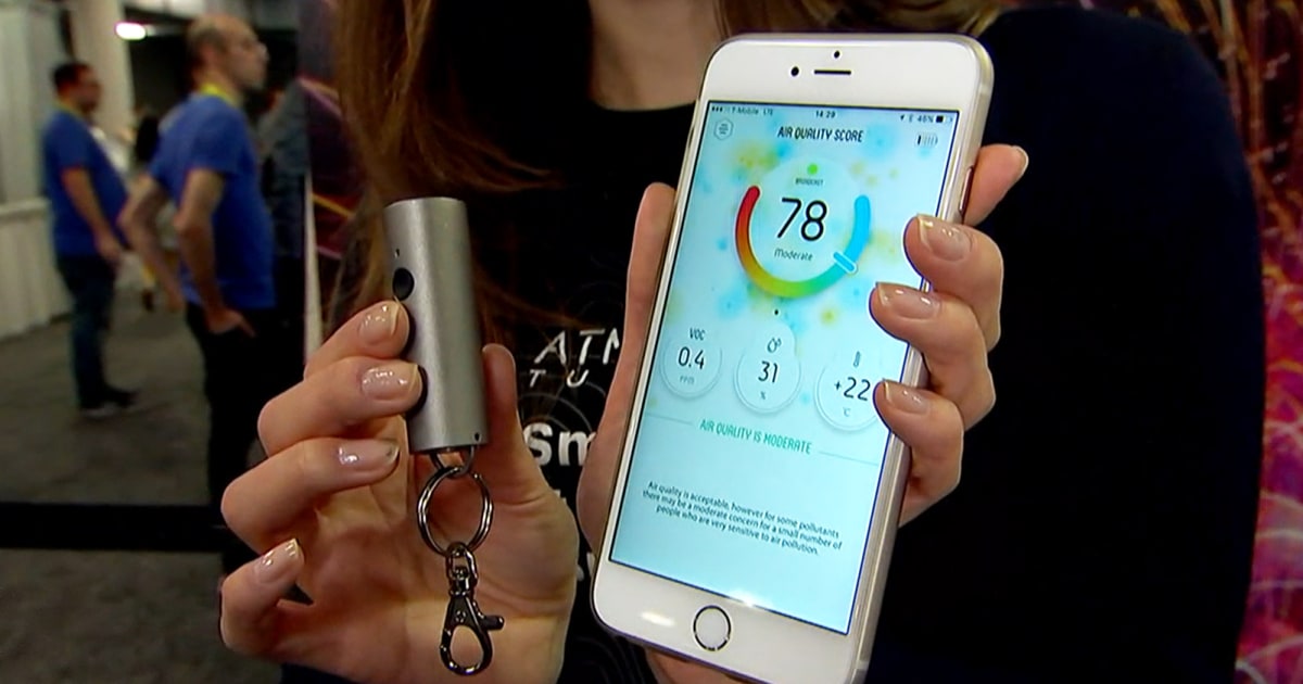 Portable Gadget Lets You See How Much Pollution Is Around You