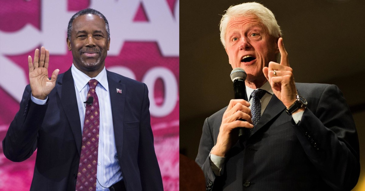 How Carson and Clinton Rallies Compare