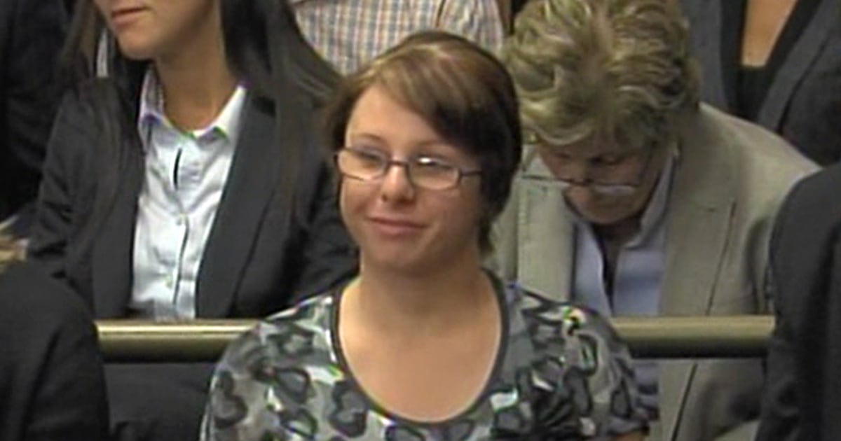 Michelle Knight smiles as judge sentences Castro