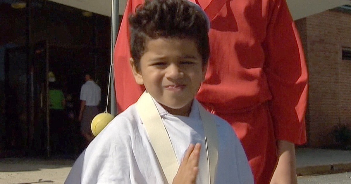 Catholic School Boasts a 4-year-old Pope