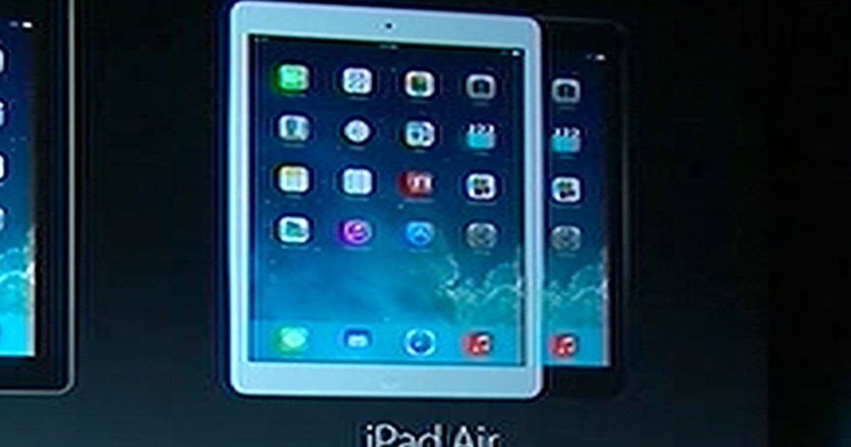 Apple introduces the iPad Air