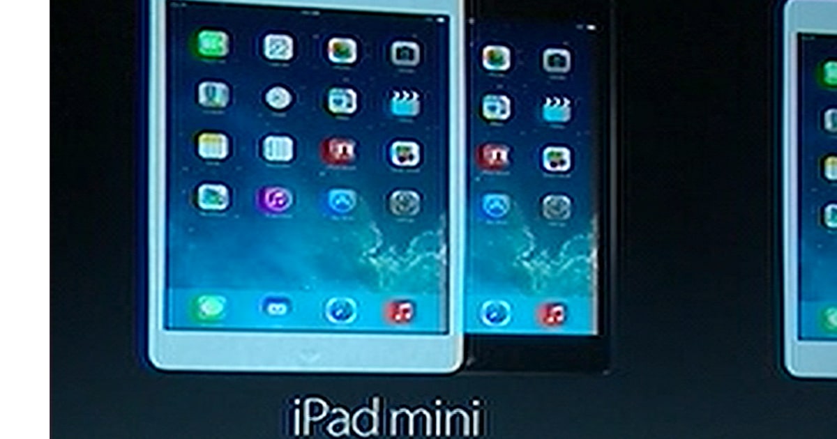 Retina screen comes to iPad mini