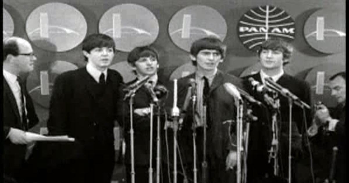 Watch the Beatles' First U.S. Press Conference