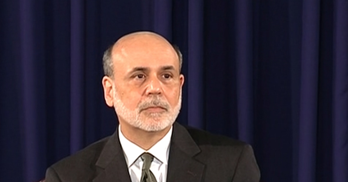 Bernanke hopes plan is economic shot in arm