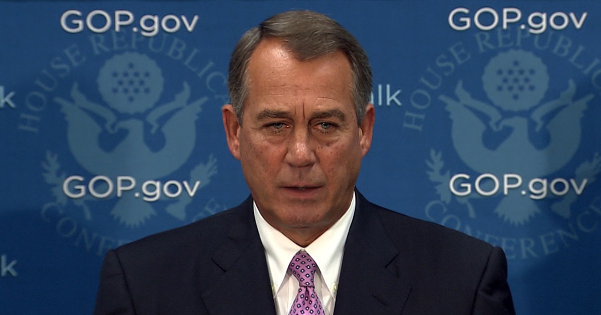 Boehner lashes out at WH: ‘This isn’t some damn game’