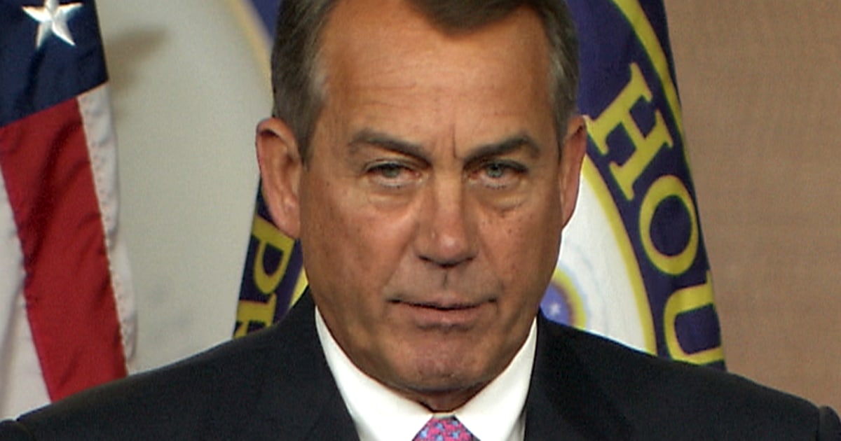 Boehner cautions House won't ram immigration through