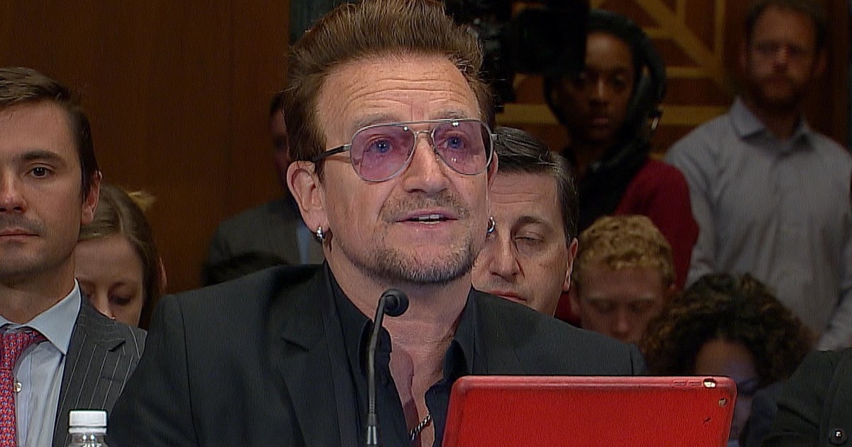Bono Calls on Congress for ‘Big Ideas’ Amid Europe’s Refugee Crisis