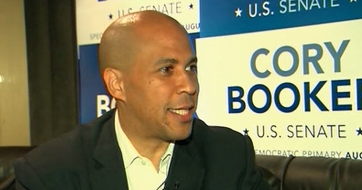 Booker talks about releasing tax returns
