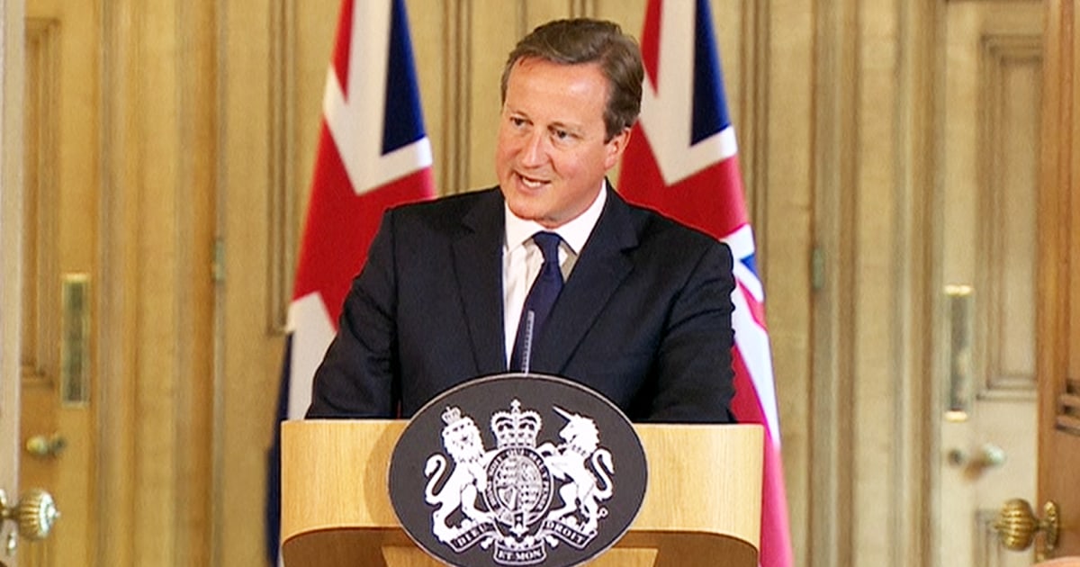 Cameron: 'ISIS Is a Greater And Deeper Threat'