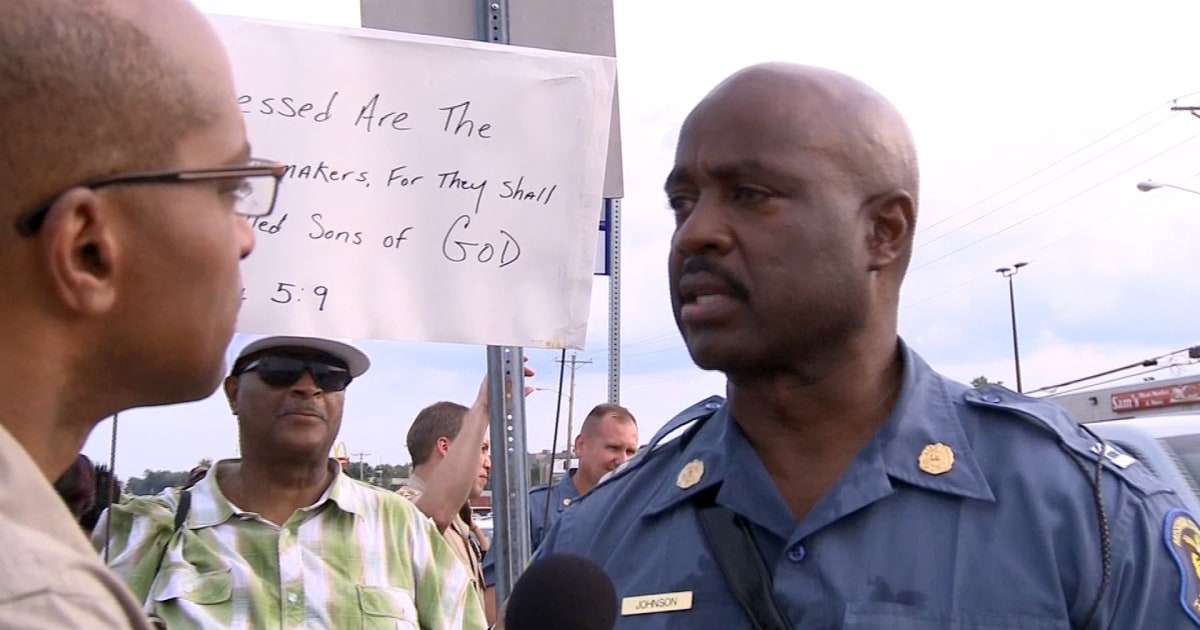Capt. Johnson on Ferguson: 'We're In This Together'
