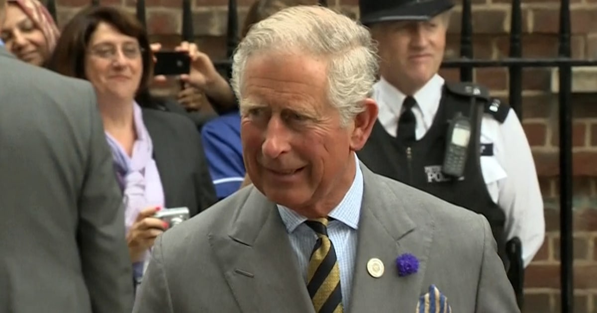 Prince Charles: Grandson in ‘marvelous’
