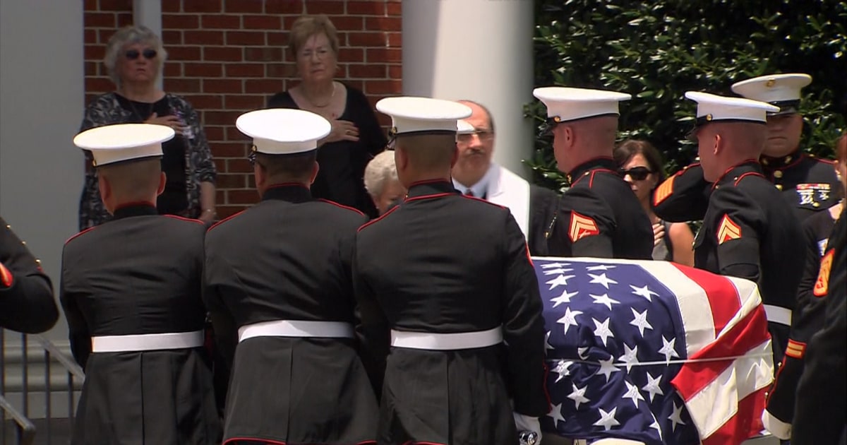 Crowd Says Farewell to Marine Slain in Chattanooga Shooting