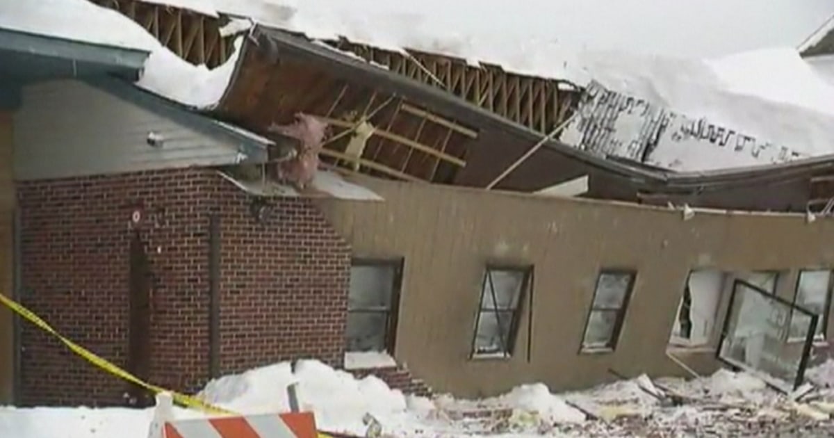 Snow Collapses Roof of N.H. Building